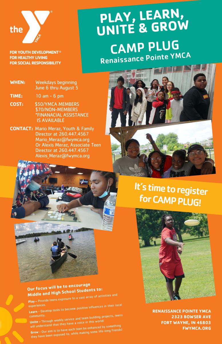 Renaissance Pointe YMCA Summer Day Camps | YMCA of Greater Fort Wayne